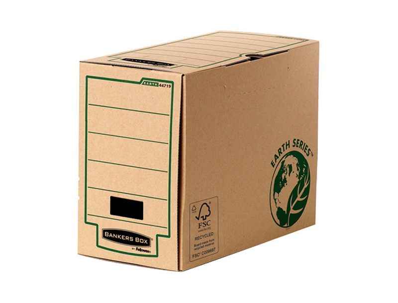 Caja Archivo Definitivo Fellowes Folio Carton Reciclado Lomo 150 Mm — Firpack