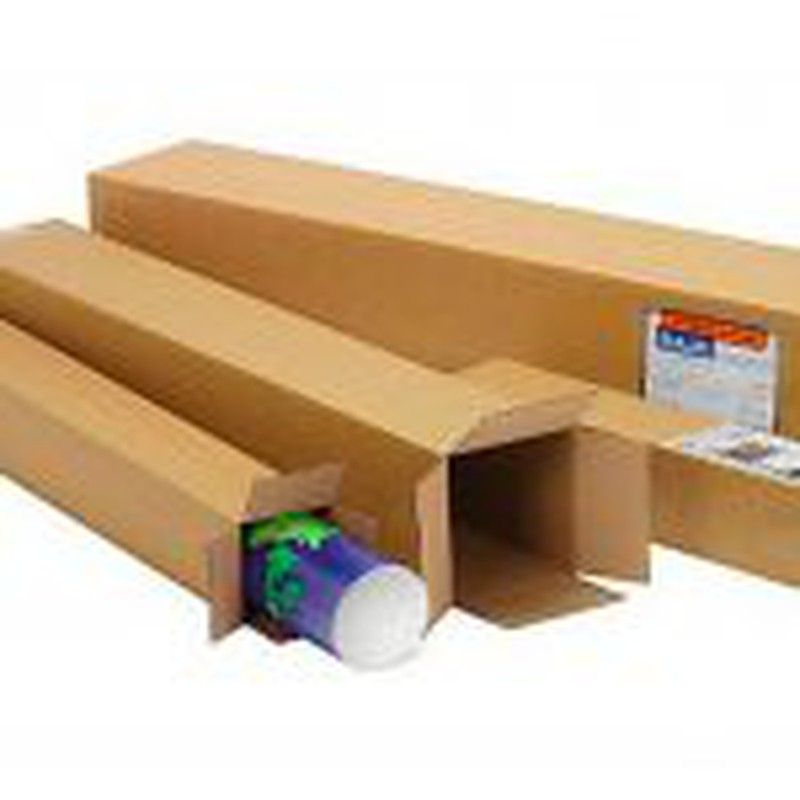 Caja larga de cartón canal simple — Firpack