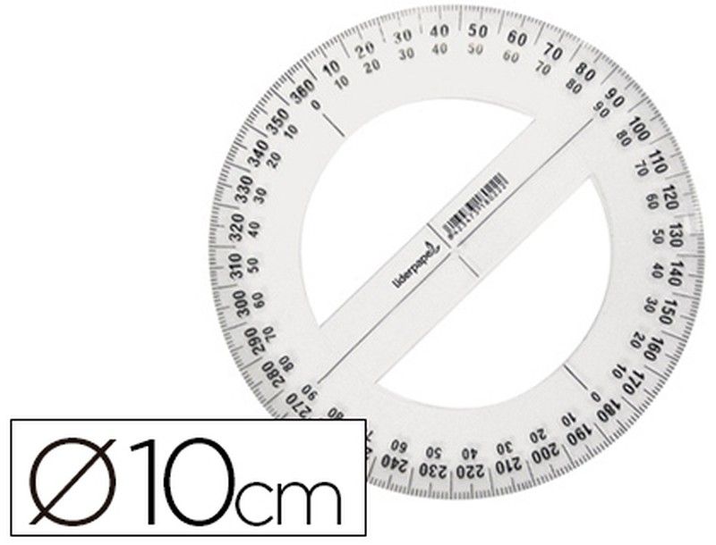 Circulo Plastico Liderpapel 10 Cm — Firpack