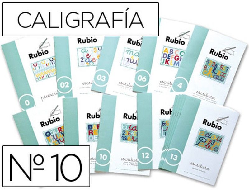 Cuaderno Rubio Caligrafia Nº 10 — Firpack