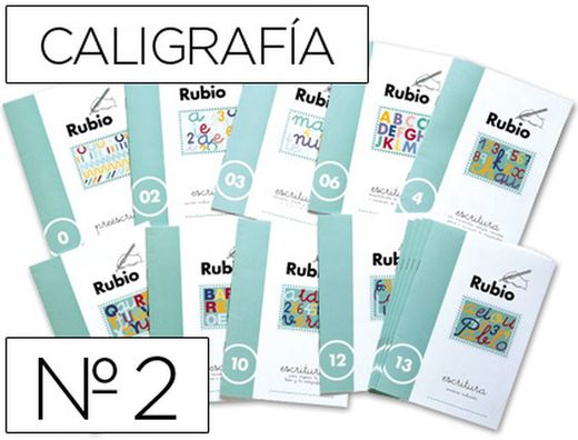 Cuaderno Rubio Caligrafia Nº 2 — Firpack