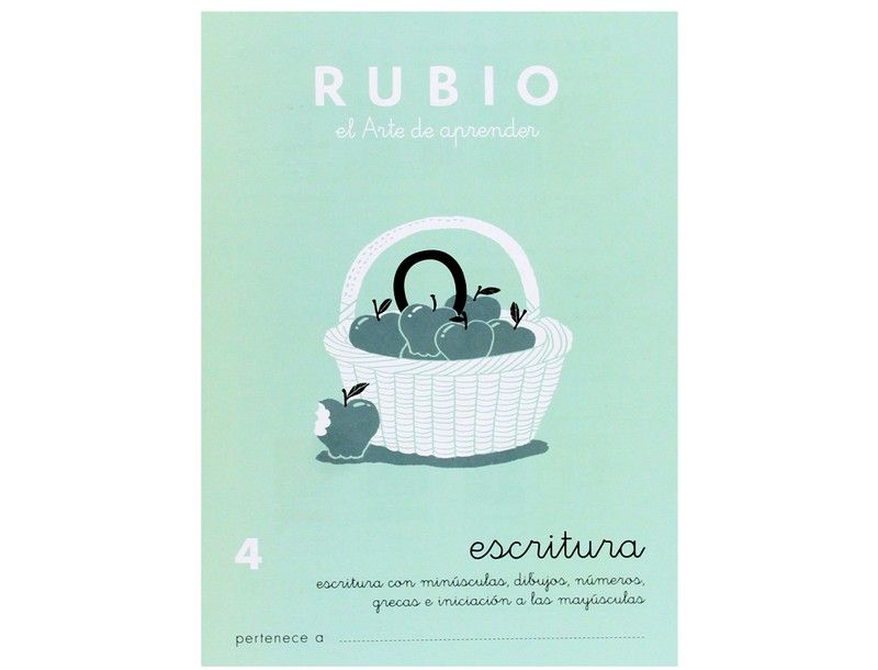 Cuaderno Rubio Caligrafia Nº 4 — Firpack