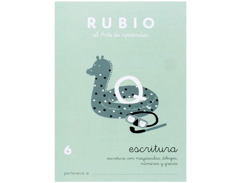 Cuaderno Rubio Caligrafia Nº 6 — Firpack