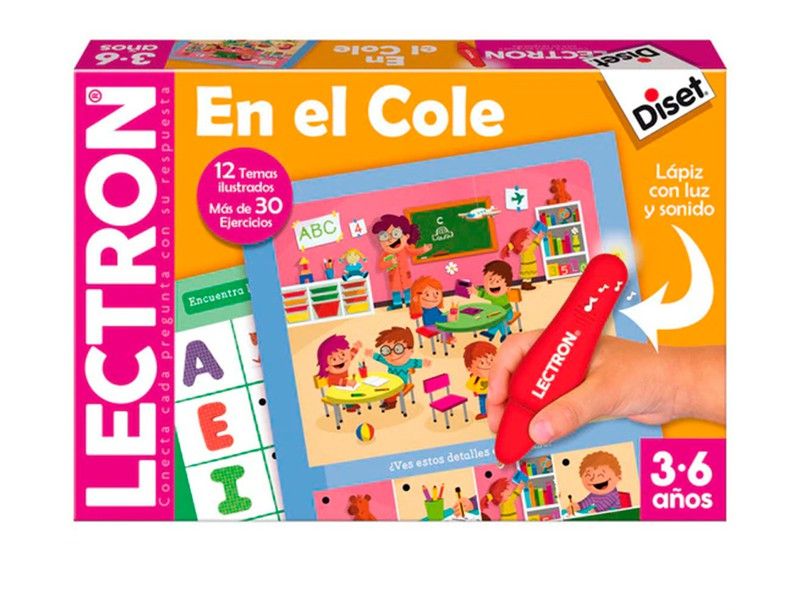 Juego Diset Didactico Lectron En El Cole — Firpack