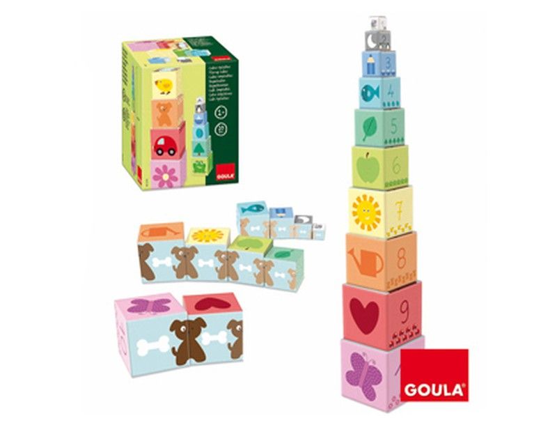 Juego Diset Didacticos Cubos Apilables 10 — Firpack