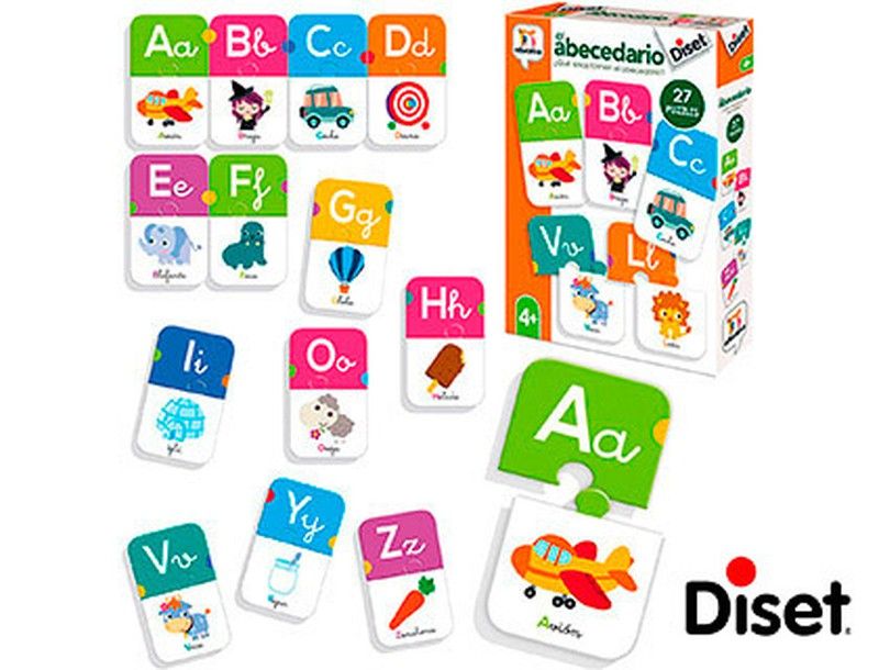 Juego Diset Educativo El Abecedario — Firpack