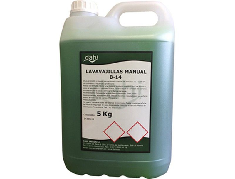 Lavavajillas Dahi Manual Garrafa De 5 Litros — Firpack