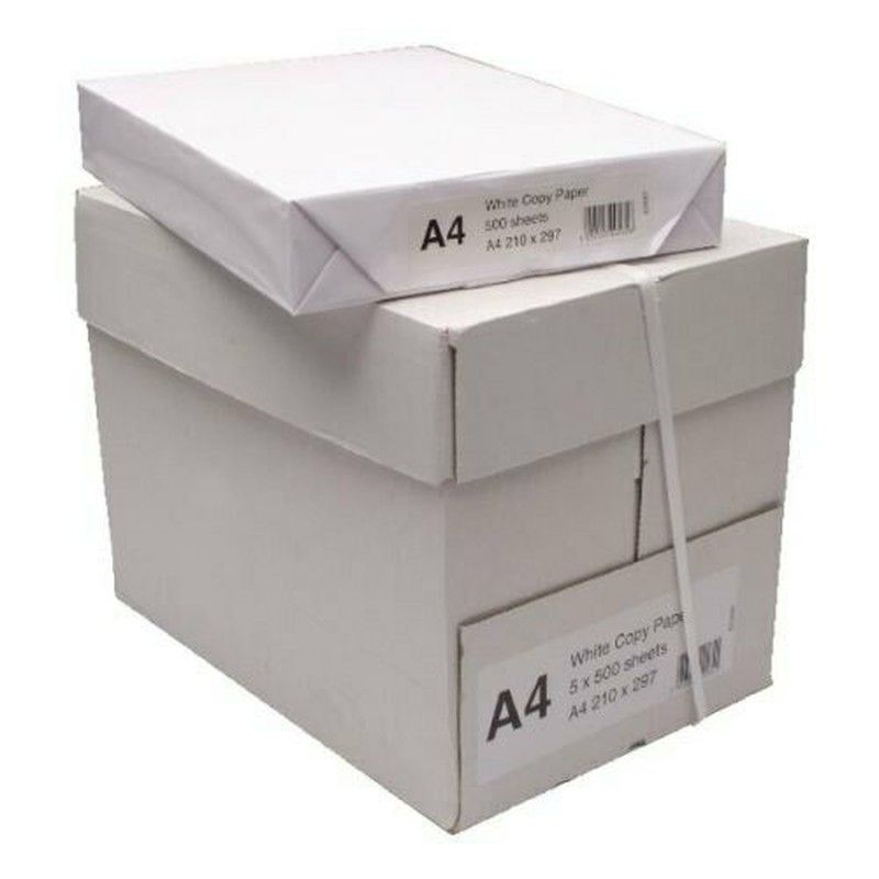 Papel Blanco A4 75gr 5 Paquetes De 500 Unidades Firpack Papel Blanco A4 75gr 5 Paquetes De 500 Unidades Firpack
