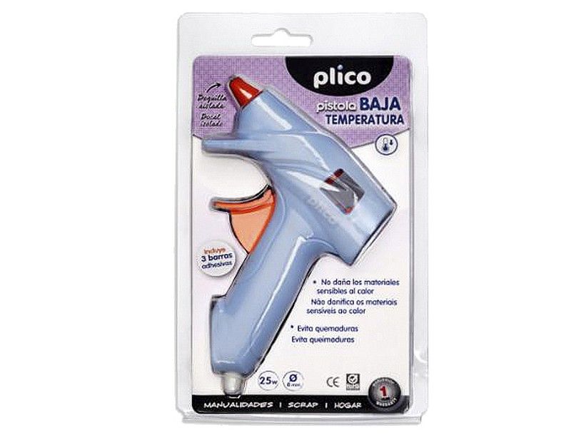 Pistola Termofusible Plico 25w Baja Temperatura — Firpack