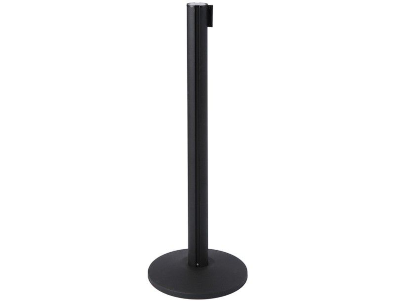 Poste Metalico Con Cinta Retractil Poste De 104 Cm Cinta De 2 Mt Base ...