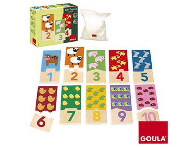 Puzzle Goula Infantil Duo 1-10 — Firpack