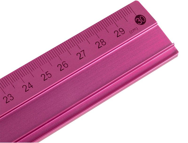 Regla Liderpapel Metalica Aluminio 30 Cm Colores Surtidos — Firpack